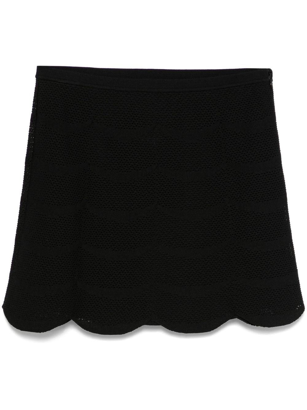 BLUMARINE Jersey T-Shirt with Lace Trims