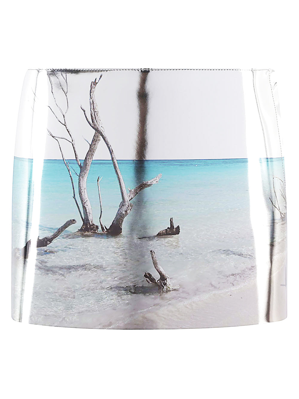 CASABLANCA Casablanca Cotton Printed Cropped Shirt
