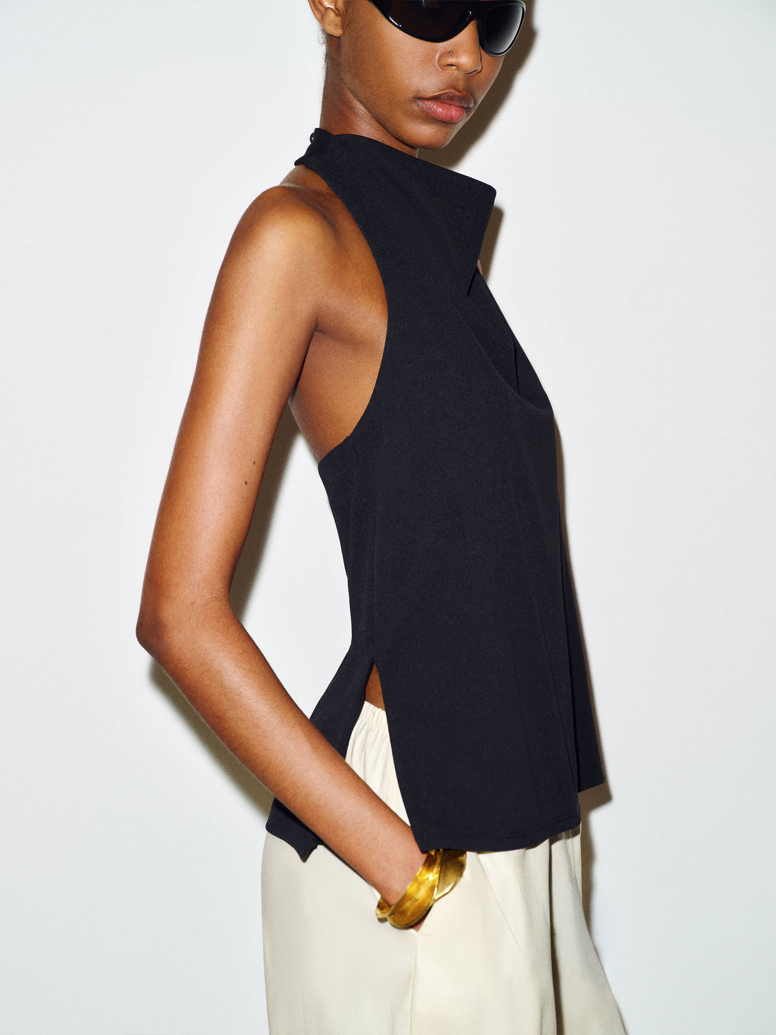 REFORMATION ember knit top