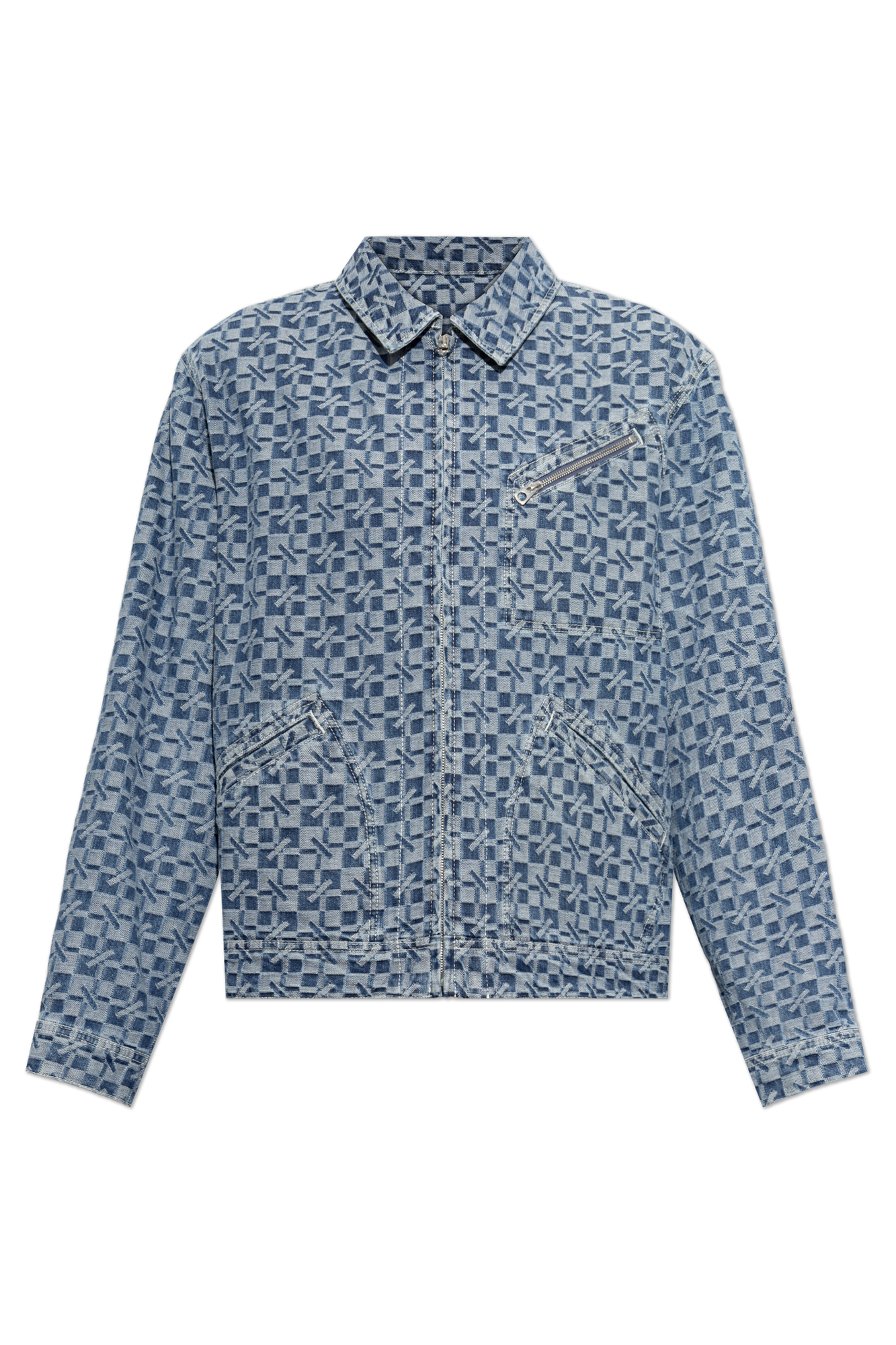 KENZO denim jacket with monogram