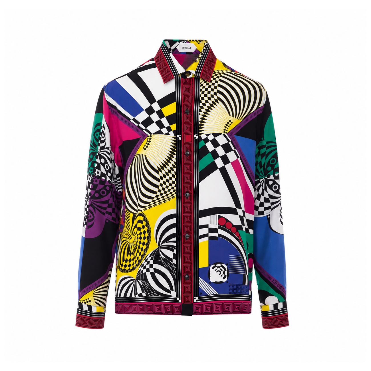 VERSACE Versace Medusa Button Cropped Jacket