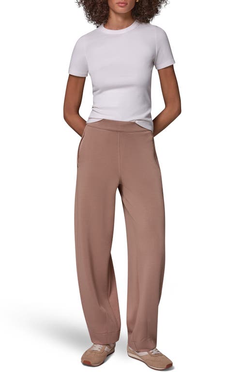 DONNA KARAN NEW YORK jet setter high waist barrel leg pants