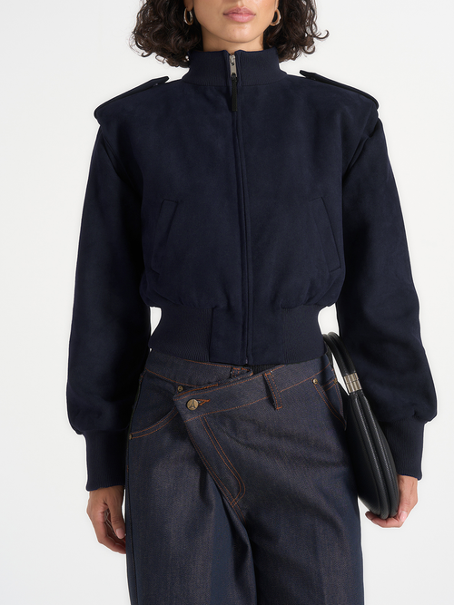 MONCLER Moncler x Salehe Bembury Amoeba Logo Patch Zipped Messenger Bag