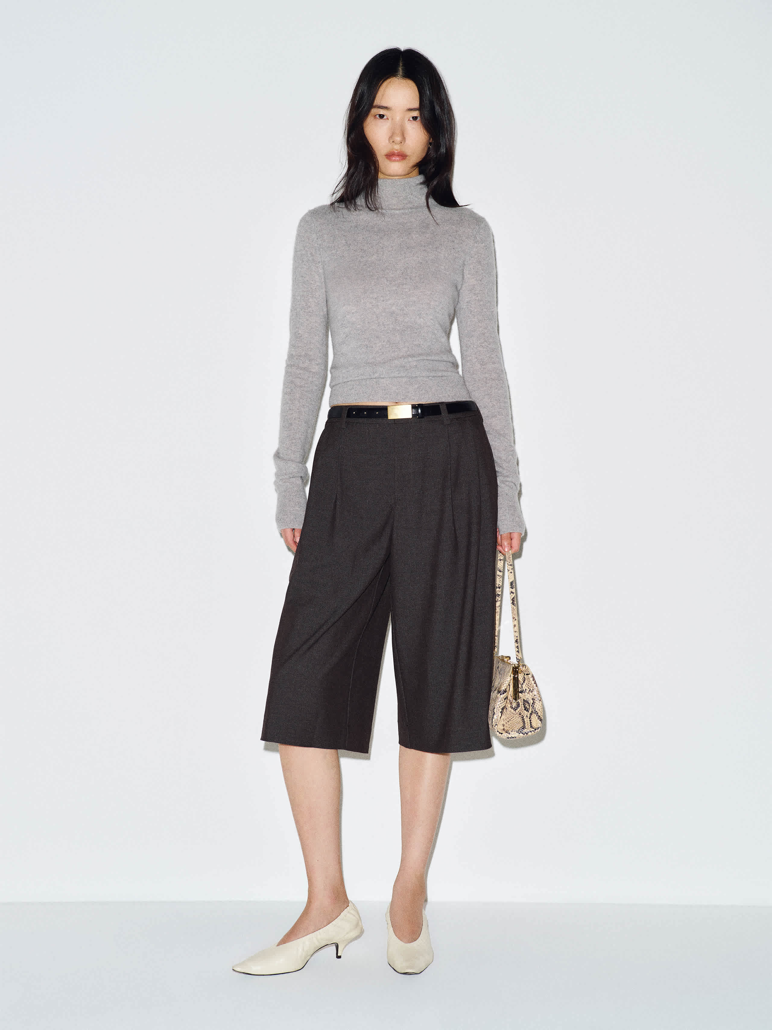 REFORMATION apollo short herringbone