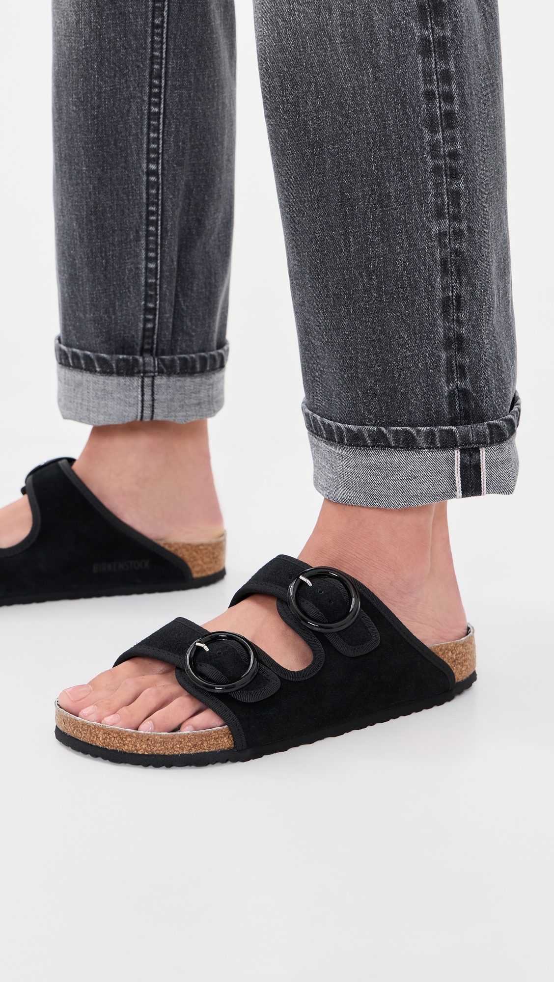 BIRKENSTOCK x repetto arizona round buckle sandals