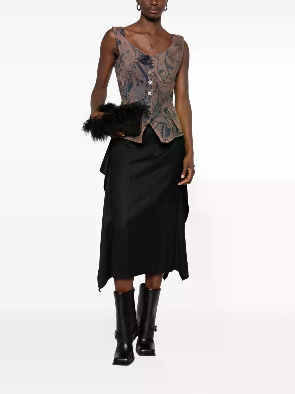 VIVIENNE WESTWOOD monday bizarre-print top