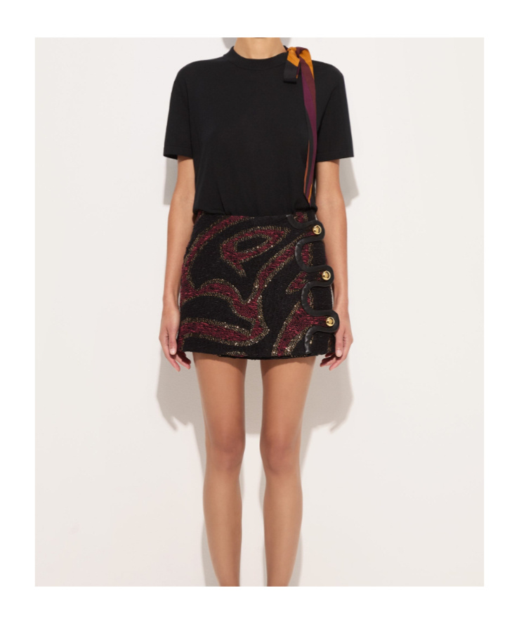 EMILIO PUCCI PUCCI Scarf Detailed T-Shirt