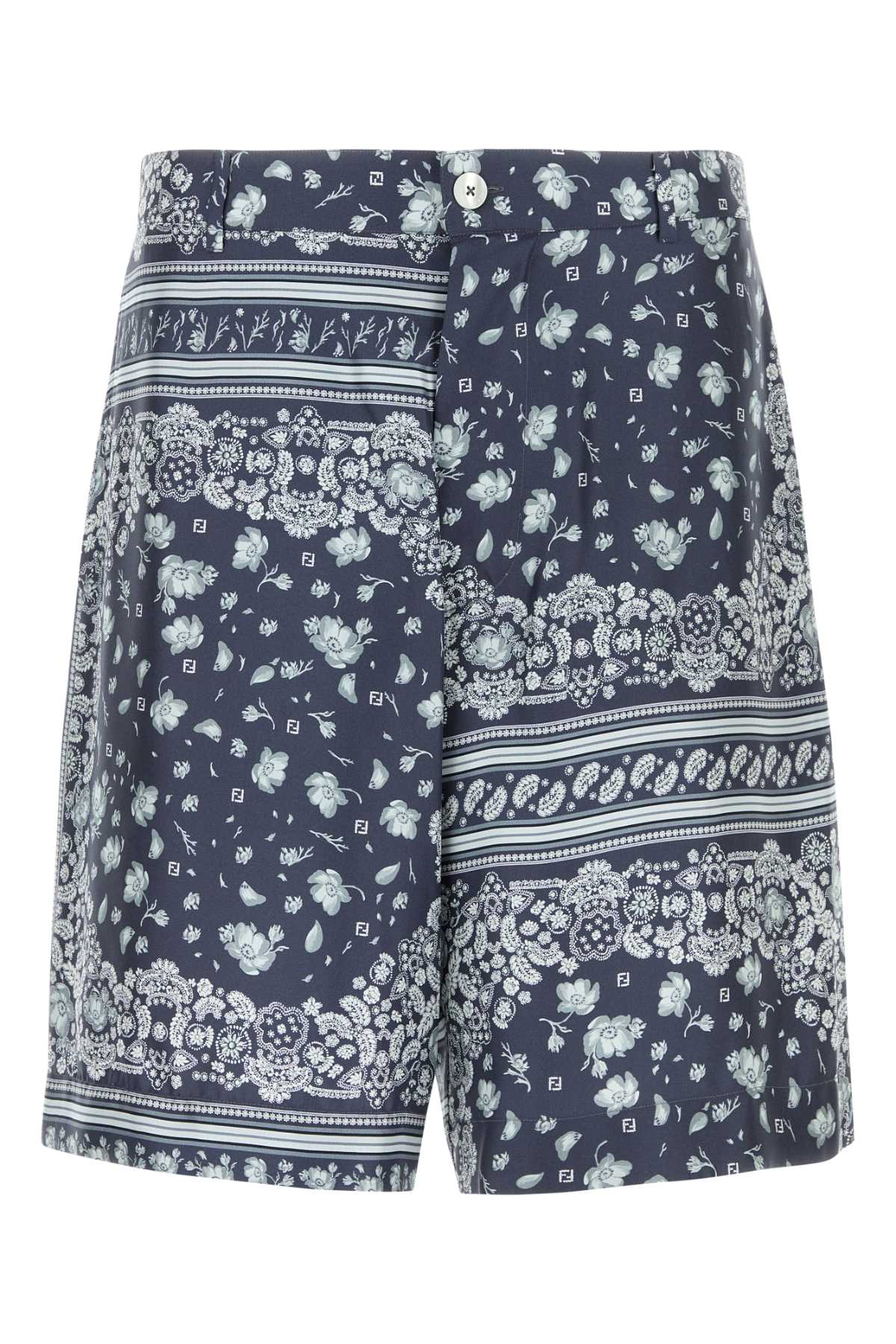 FENDI Fendi Bandana Printed Short Sleeved Shirt