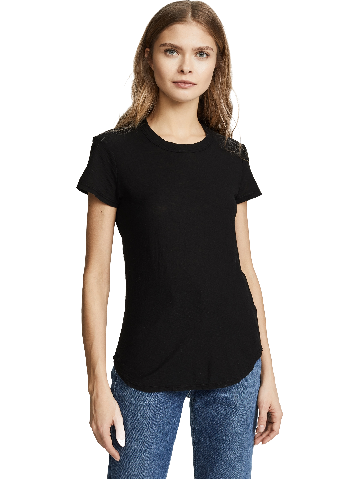 JAMES PERSE Slub Crewneck Tee