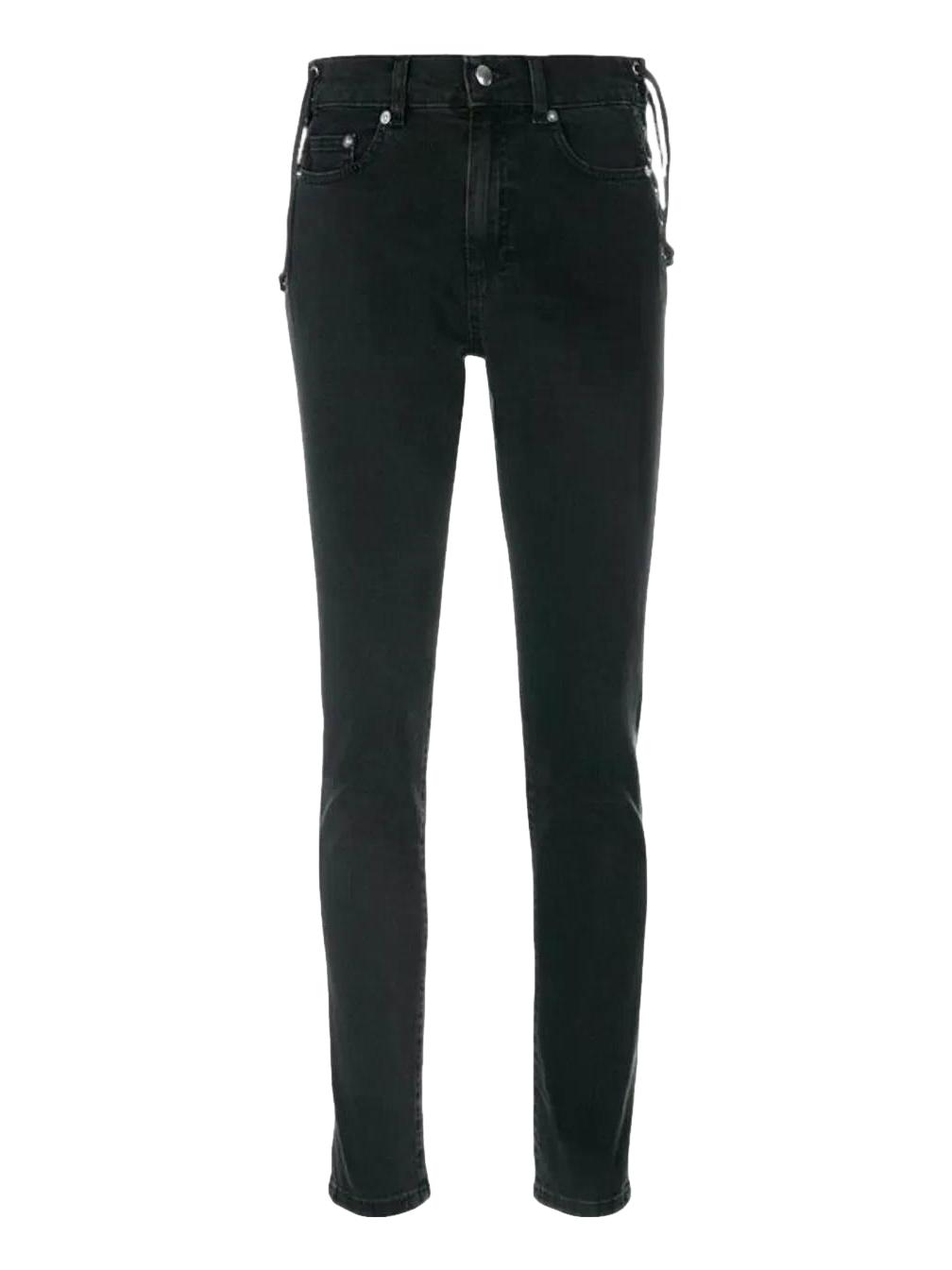 ALEXANDER MCQUEEN Laced Harvey Slim-Cut Jeans