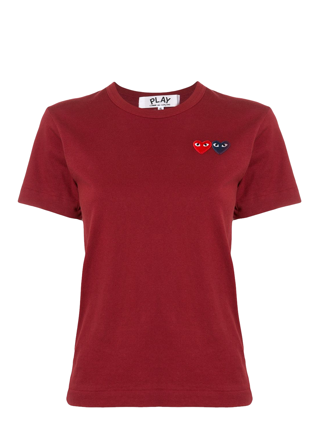 PLAY COMME DES GARCON Comme Des Garçons Play Logo Embroidered T-Shirt