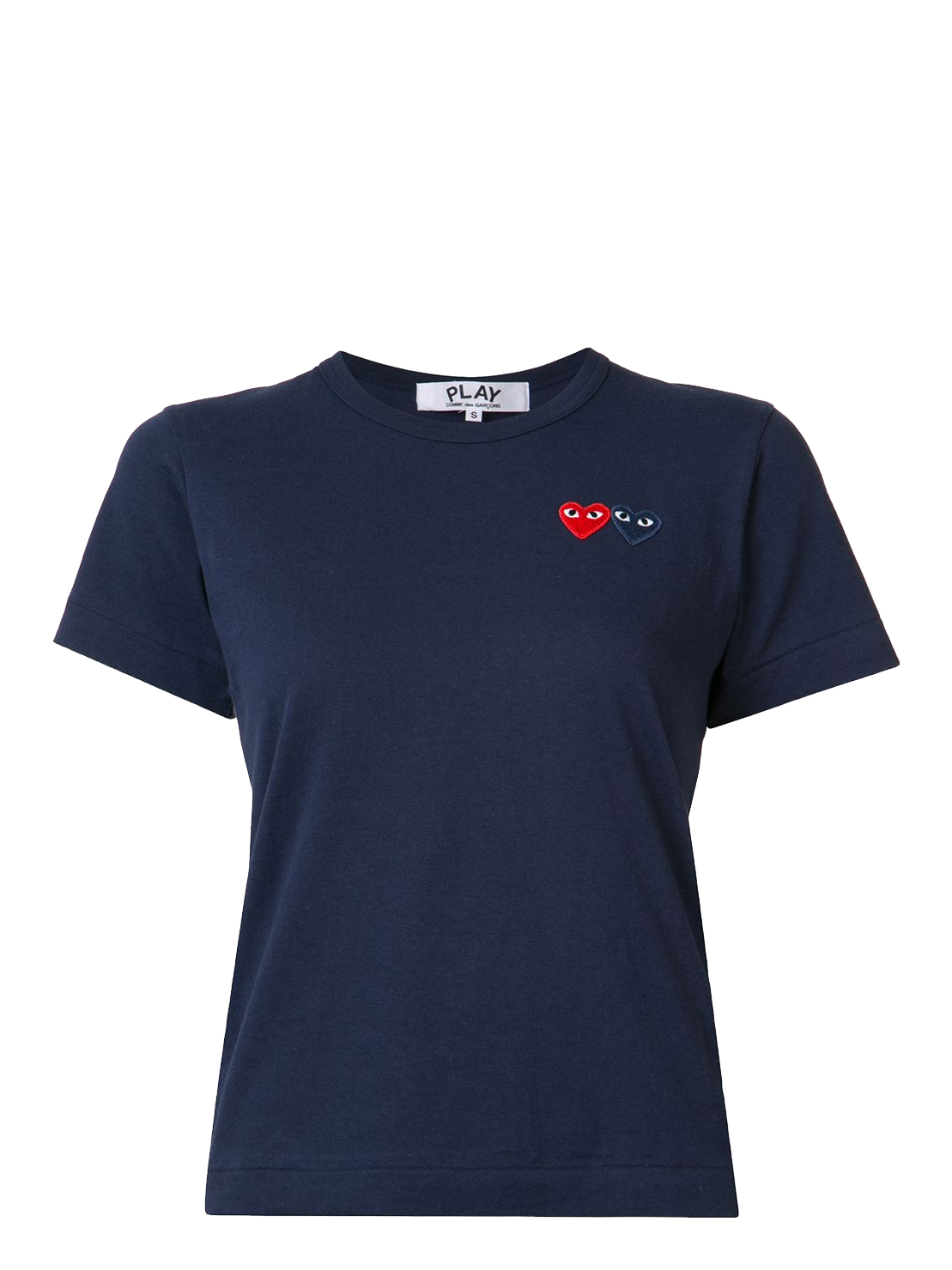 PLAY COMME DES GARCON Comme Des Garçons Play Embroidered Heart T-Shirt