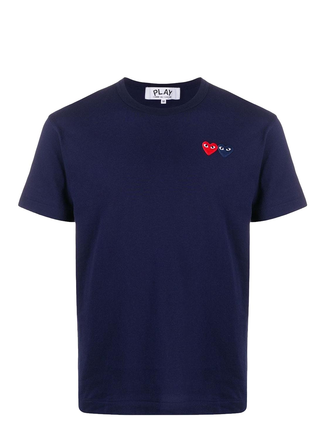 PLAY COMME DES GARCON Play Comme des Garçons Heart Patch T-shirt