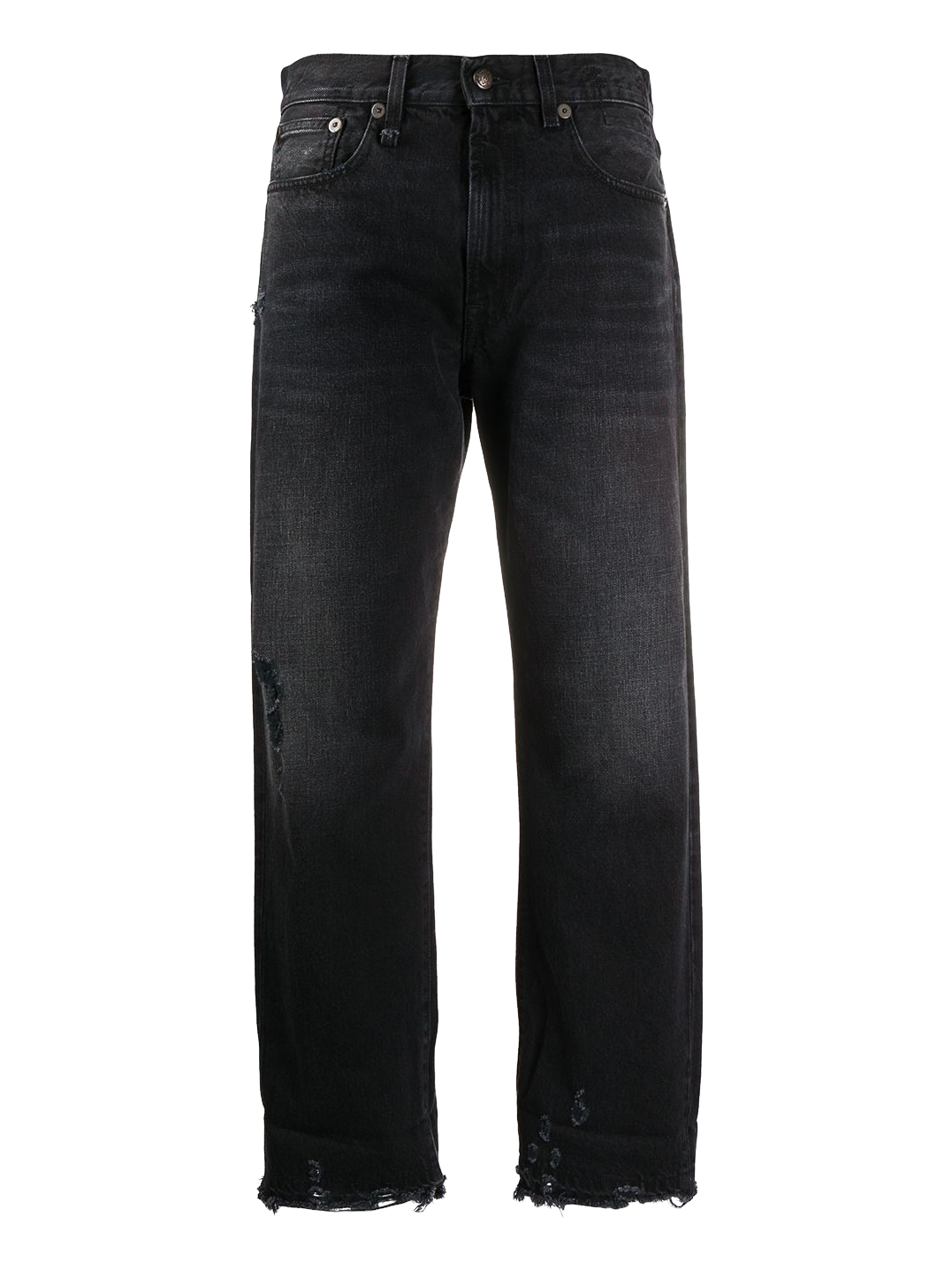 R13 R13 Cropped Slim Fit Jeans