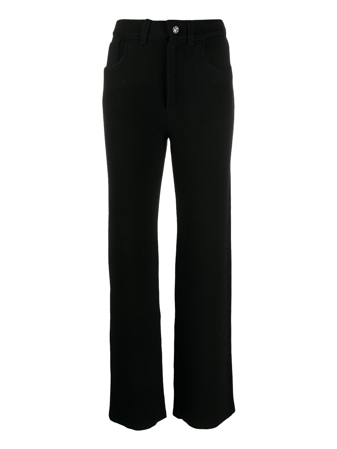 BARRIE Barrie Wide-Leg Knit Trousers