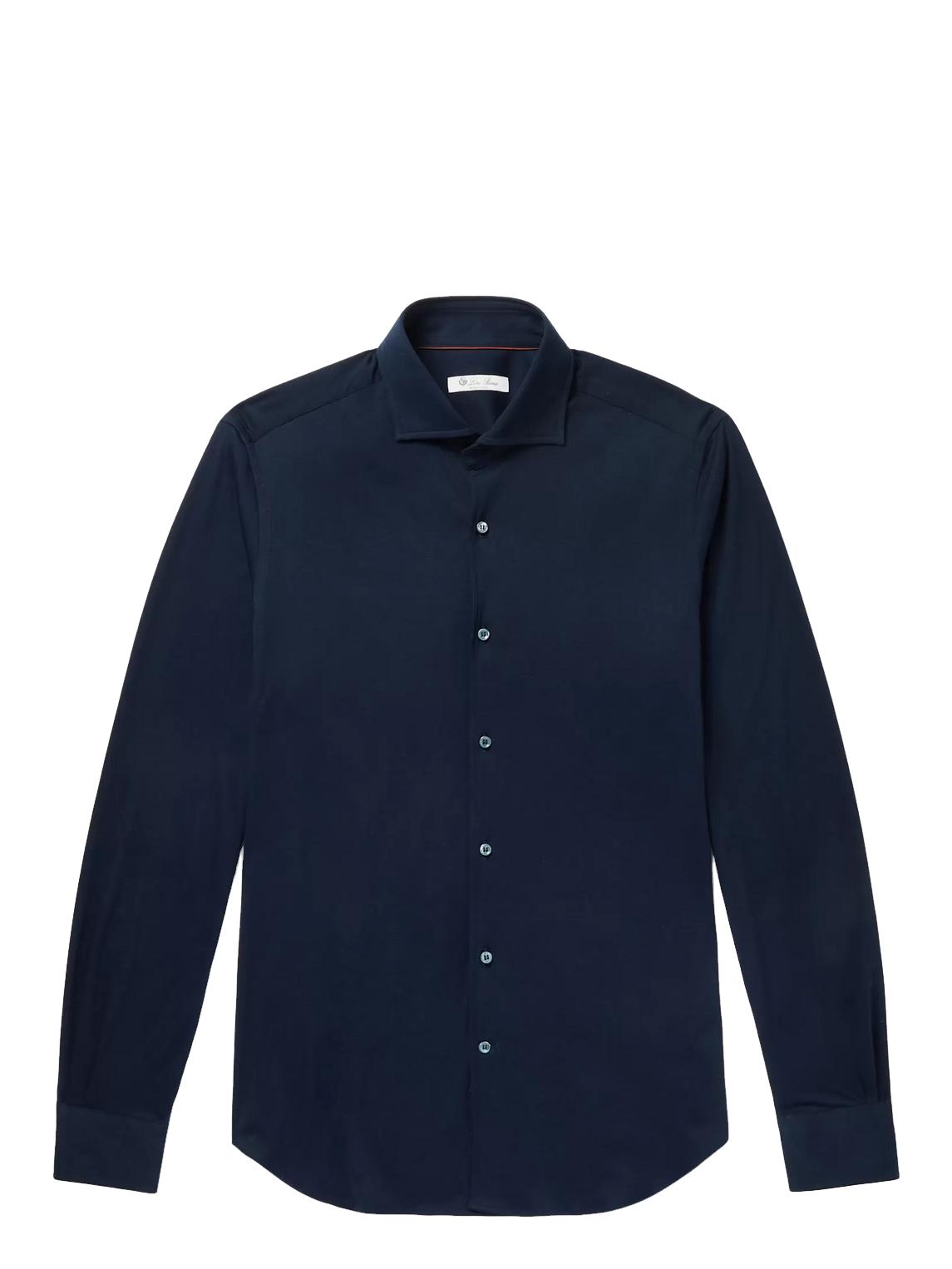 LORO PIANA LORO PIANA Slim-Fit Cotton-Jersey Shirt