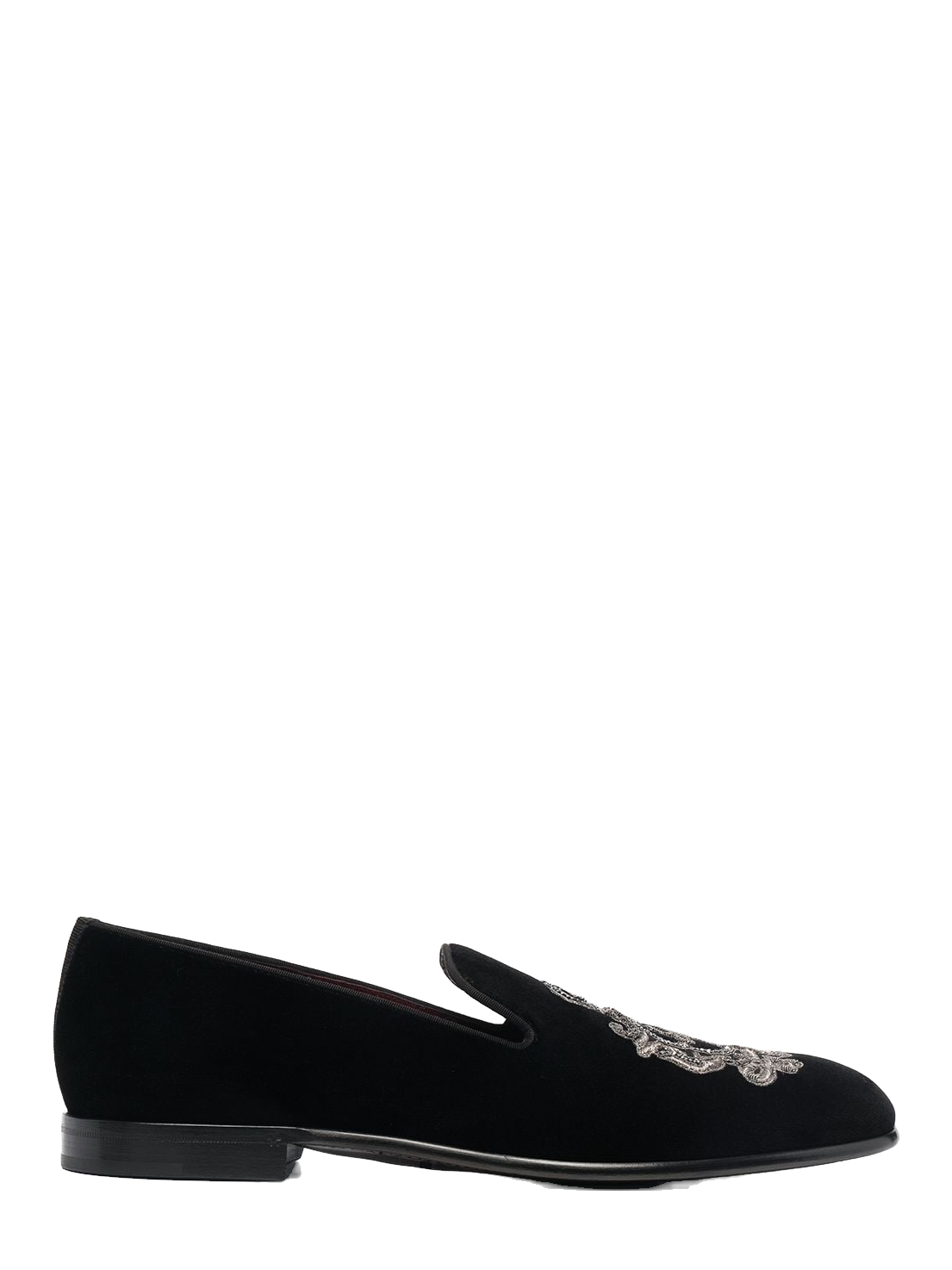 DOLCE & GABBANA Dolce & Gabbana Velvet Slippers