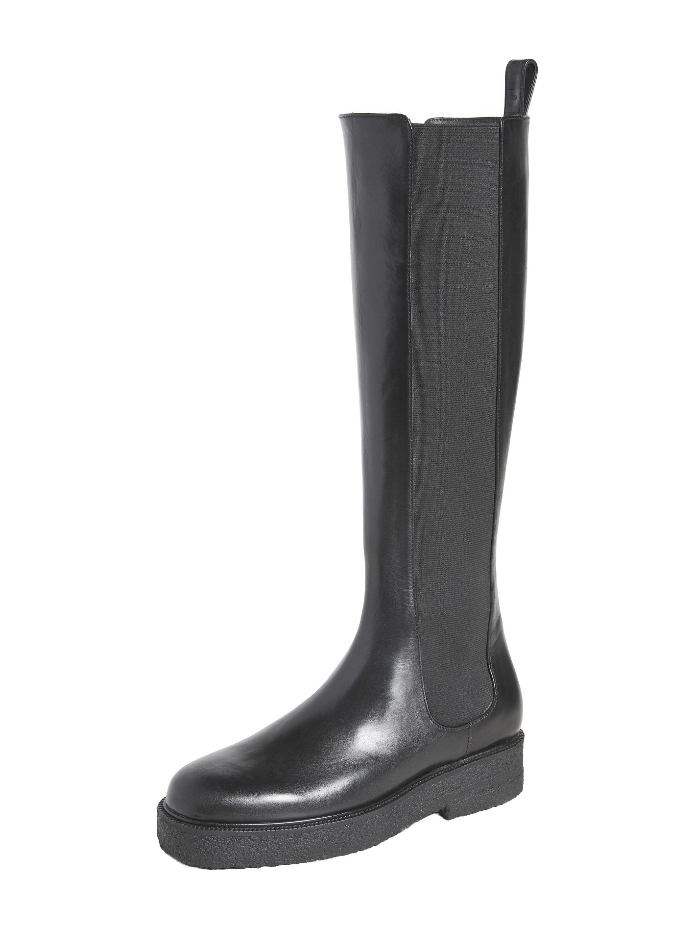 Staud Palamino Tall Boots In Black 75% Off Editorialist