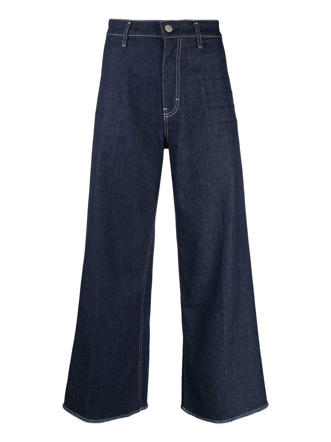 HAIKURE High-Waisted Wide-Leg Jeans