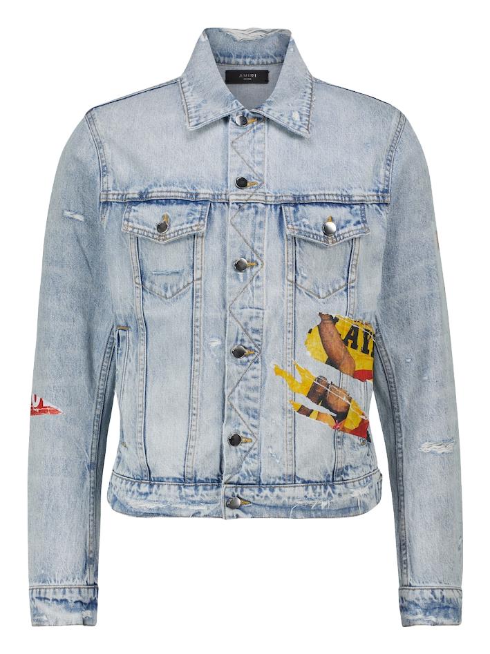 AMIRI AMIRI Playboy Denim Trucker Jacket