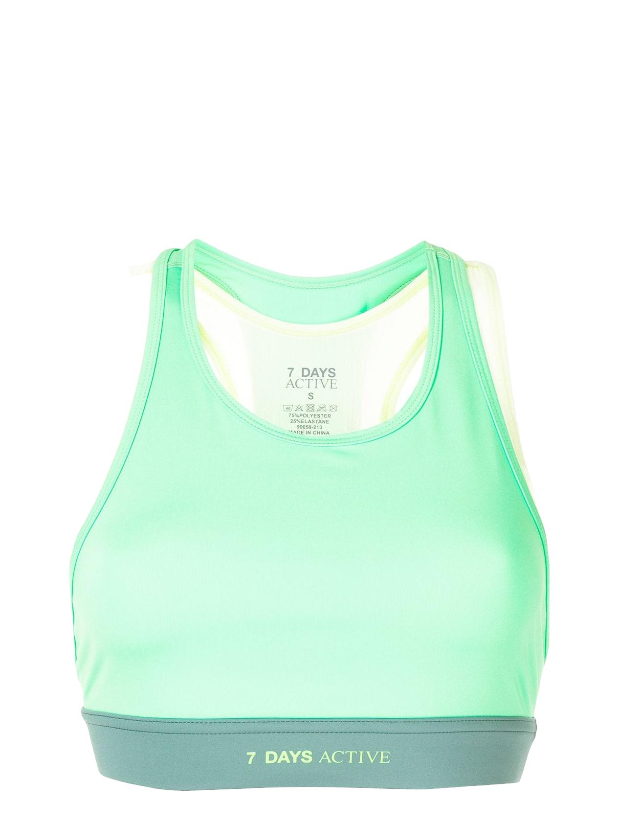 7 DAYS ACTIVE high-waisted colour-block leggings