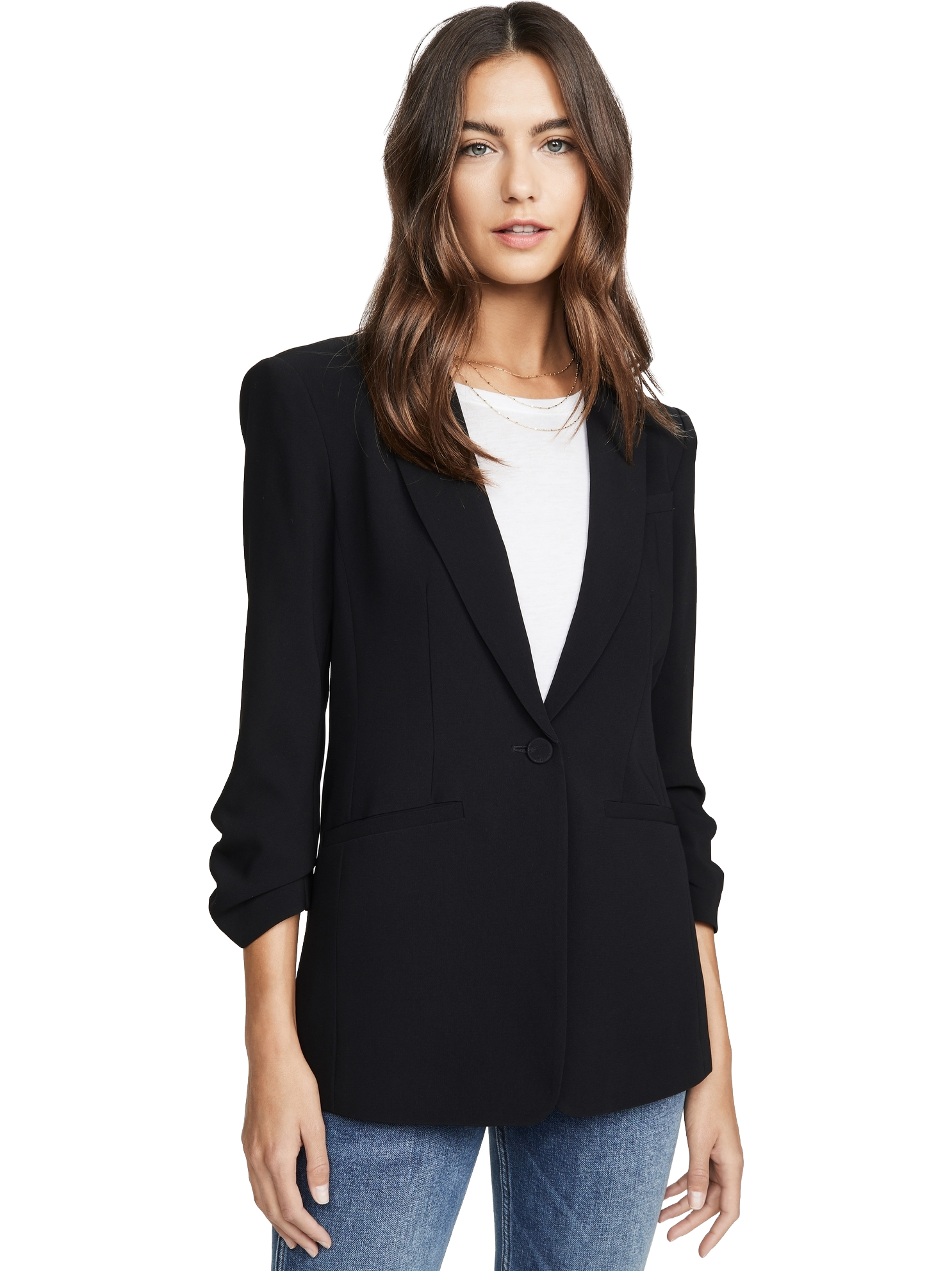 CINQ À SEPT Cinq à Sept Crepe Khloe Blazer
