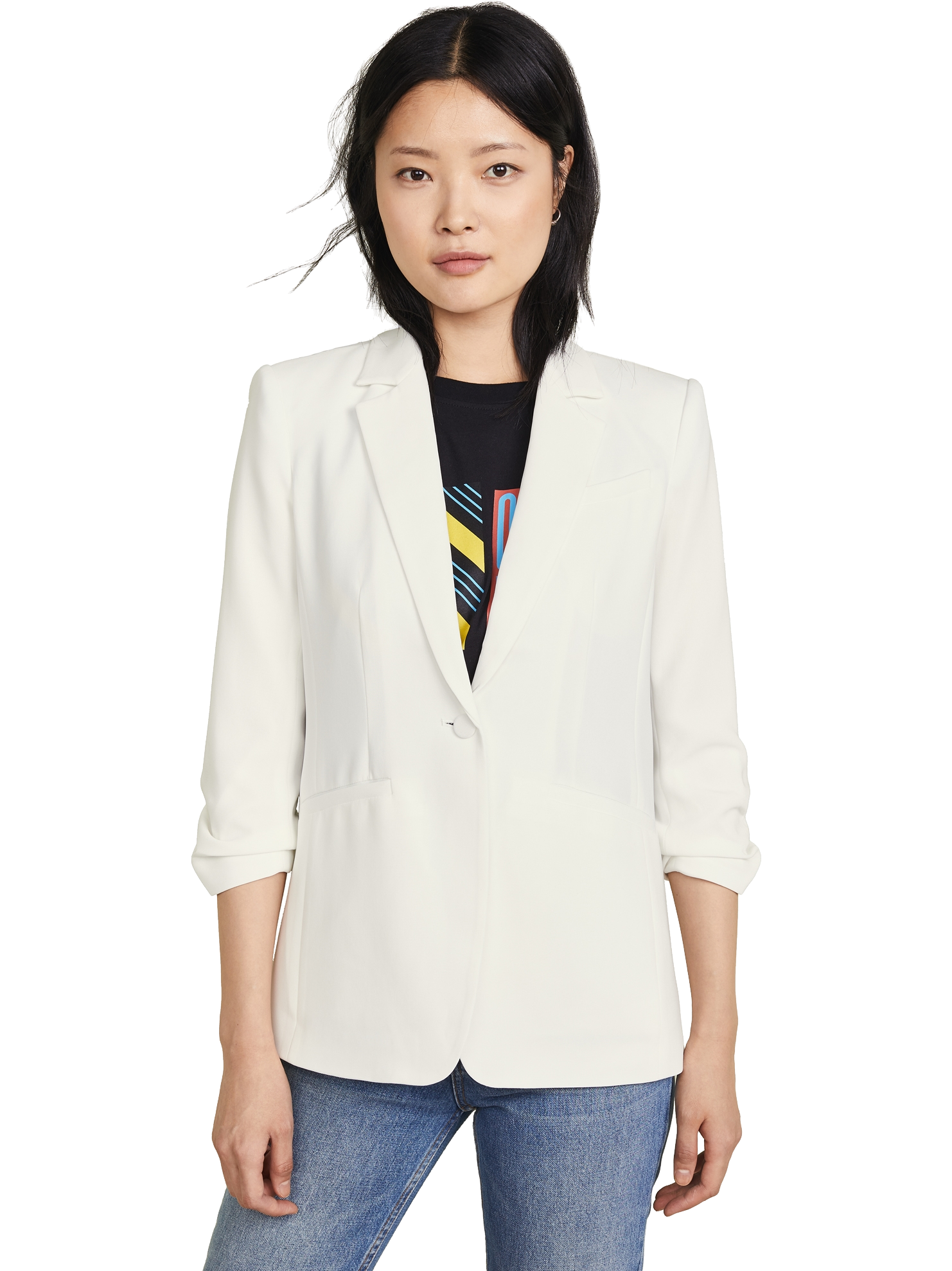 CINQ À SEPT Cinq à Sept Crepe Khloe Blazer