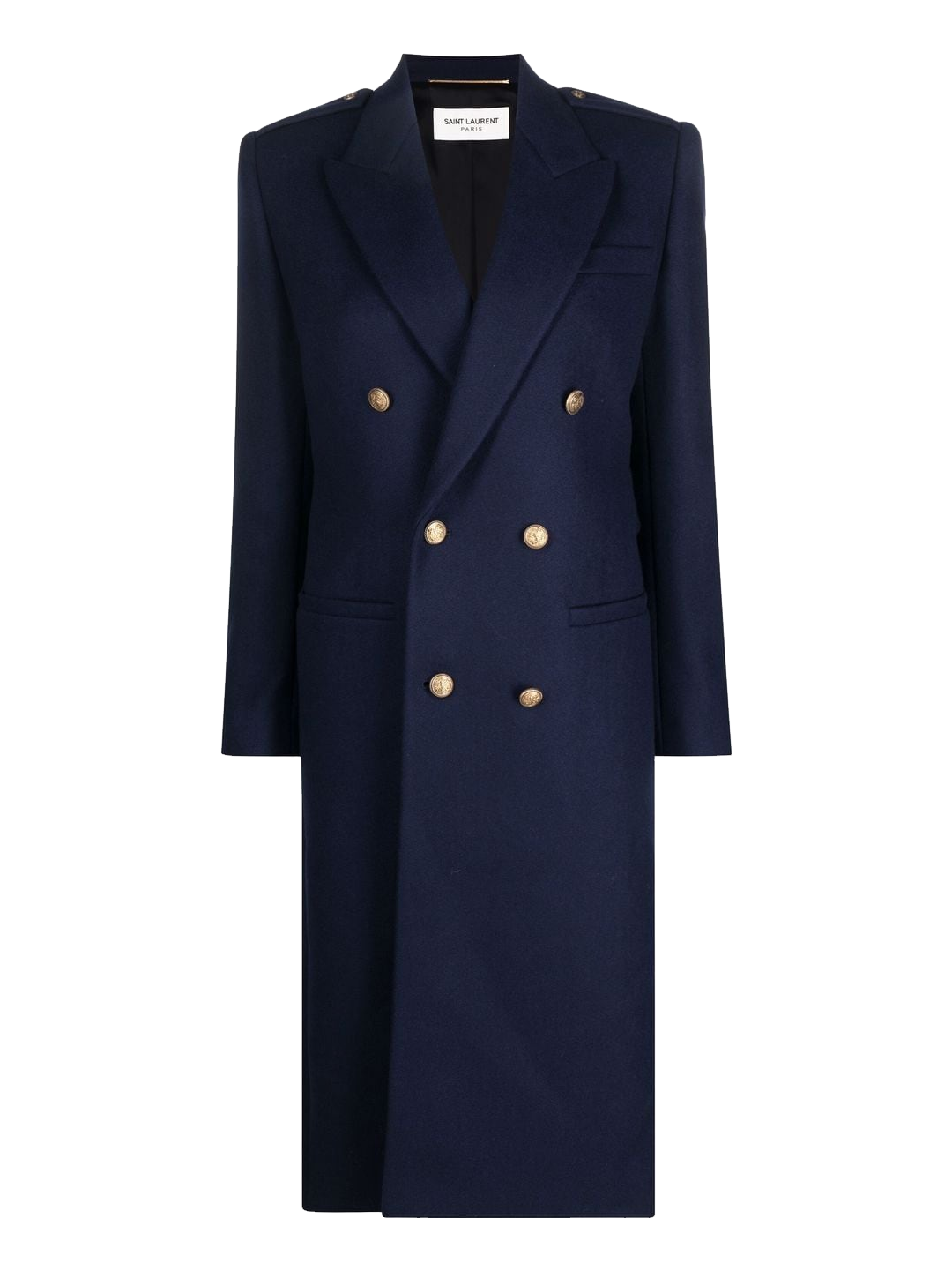 SAINT LAURENT Saint Laurent Double-Breasted Tailored Coat