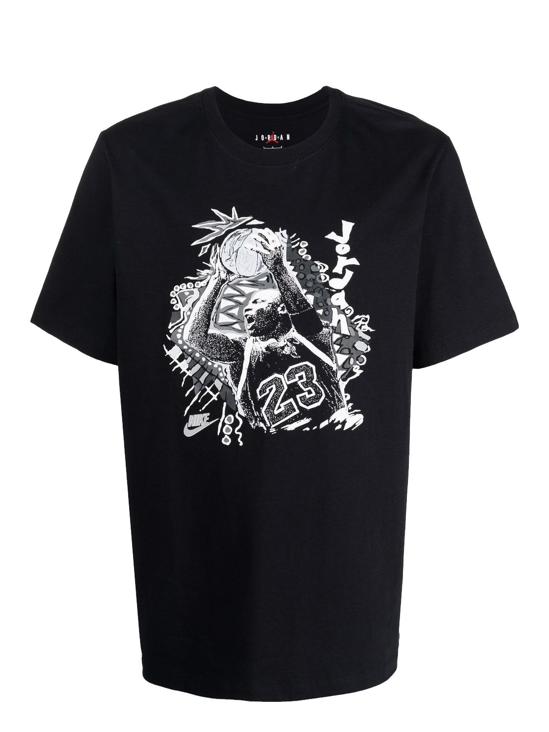 JORDAN vintage mj print t-shirt