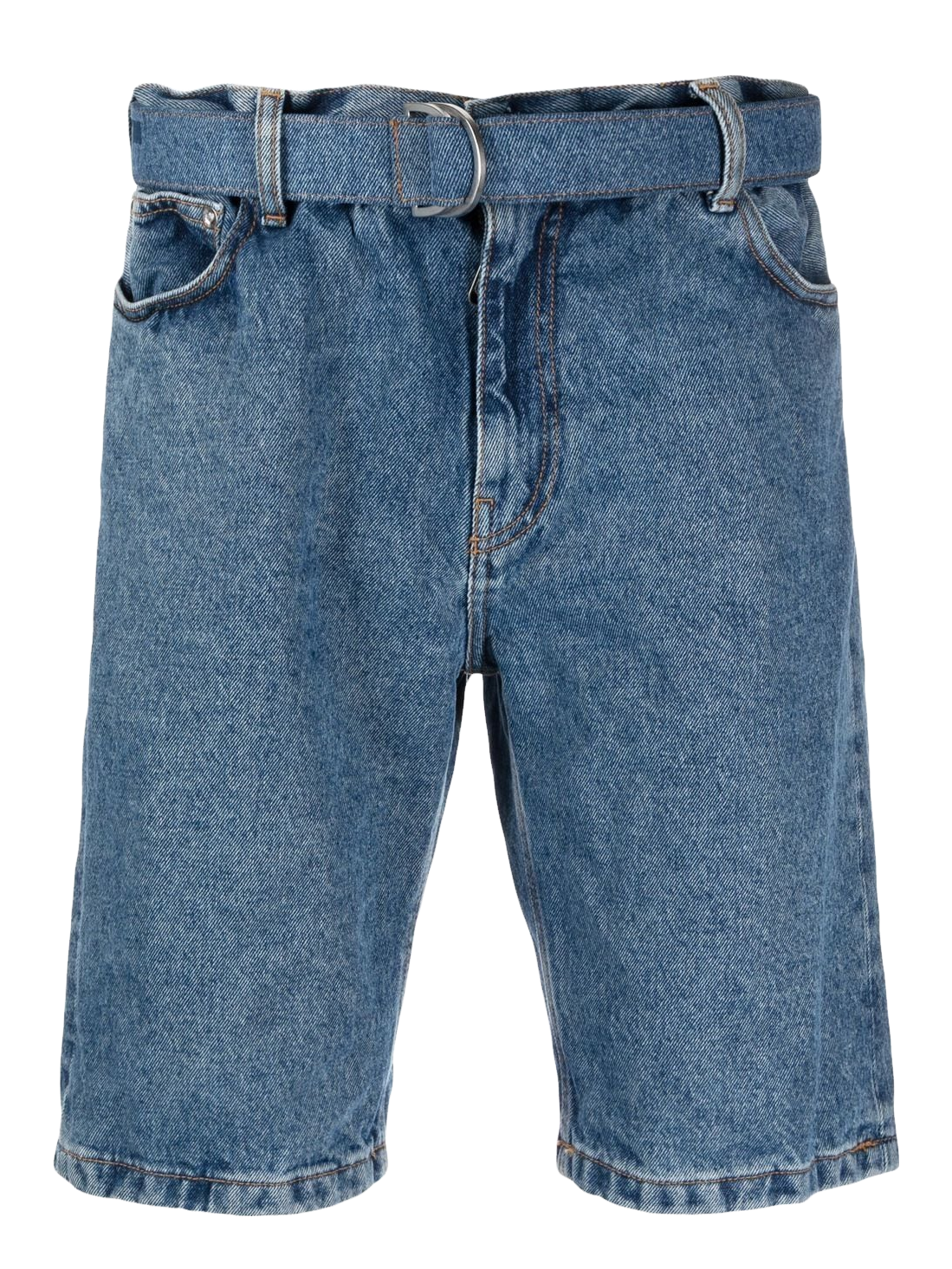 OFF-WHITE Off-White Belted Denim Shorts