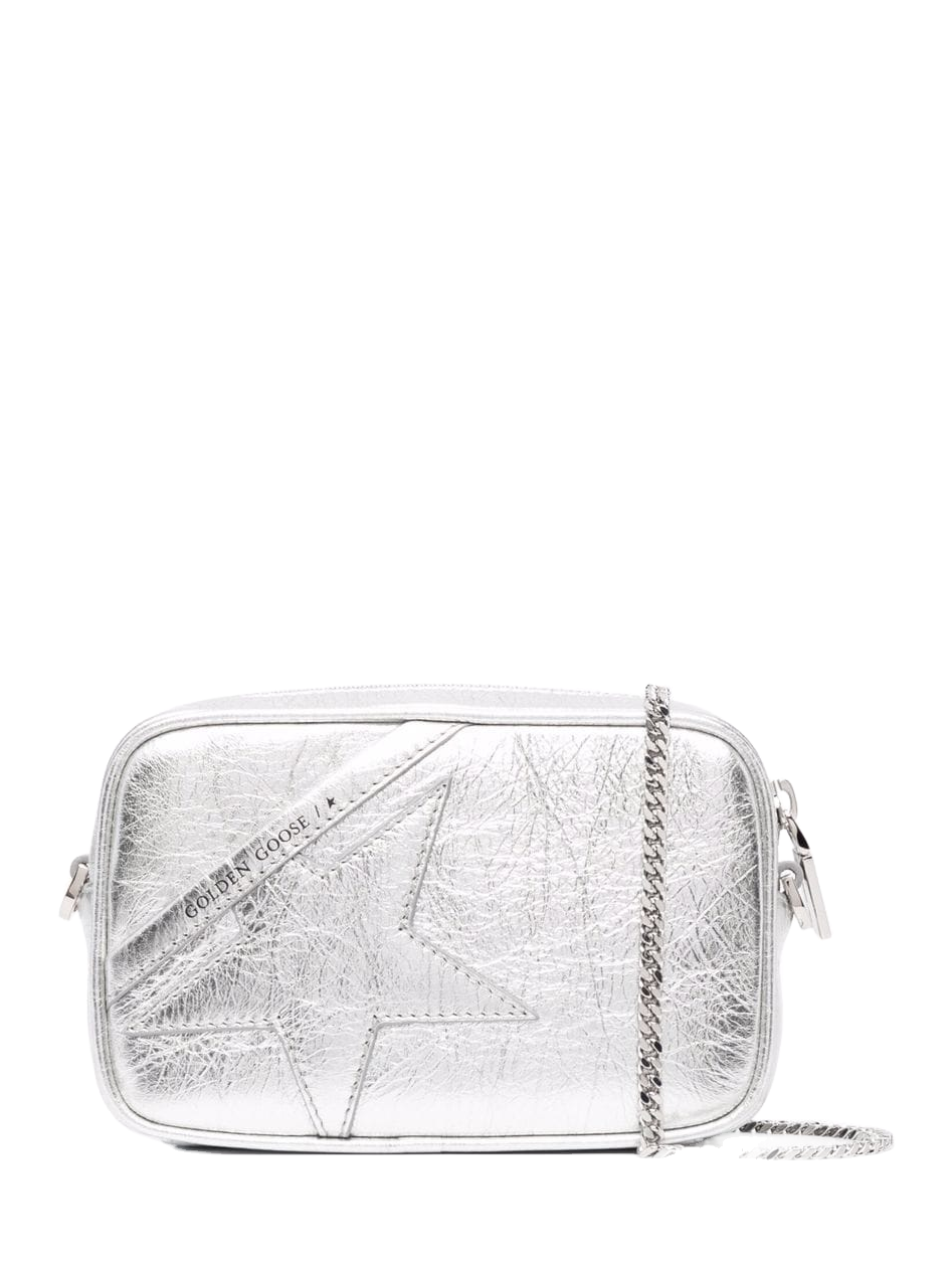 GOLDEN GOOSE Mini Star Metallic Crossbody Bag