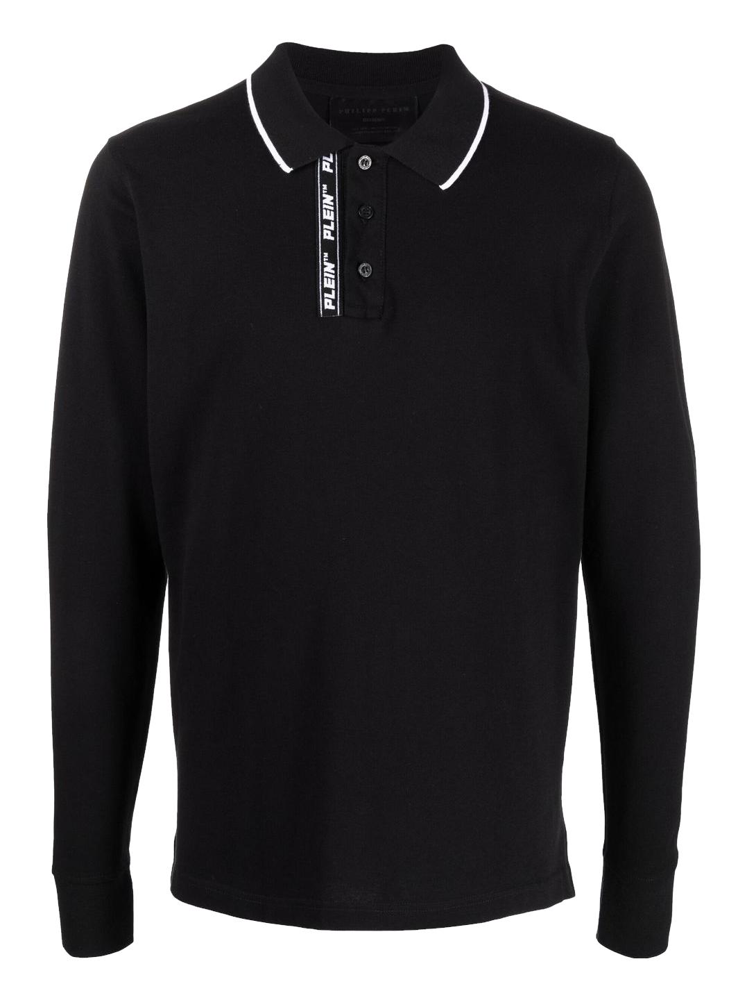 PHILIPP PLEIN logo embroidered polo shirt