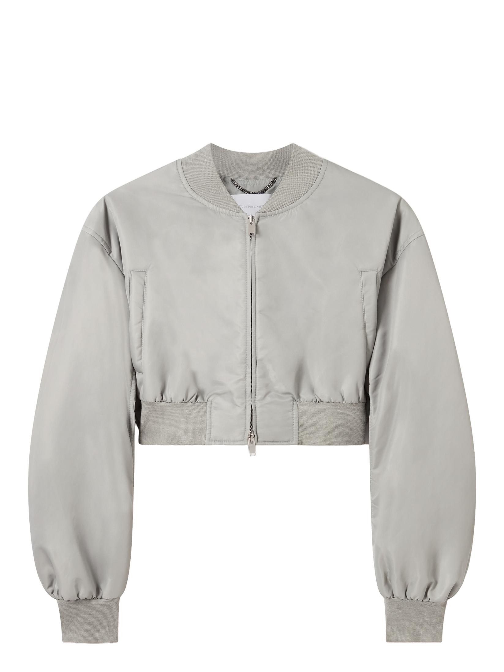 STELLA MCCARTNEY Cropped Bomber Jacket