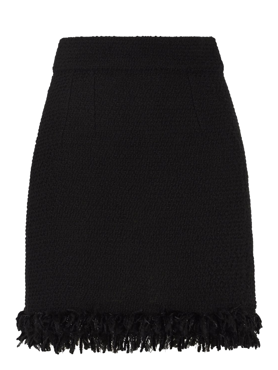 DOLCE & GABBANA Dolce & Gabbana Frayed Bouclé Miniskirt