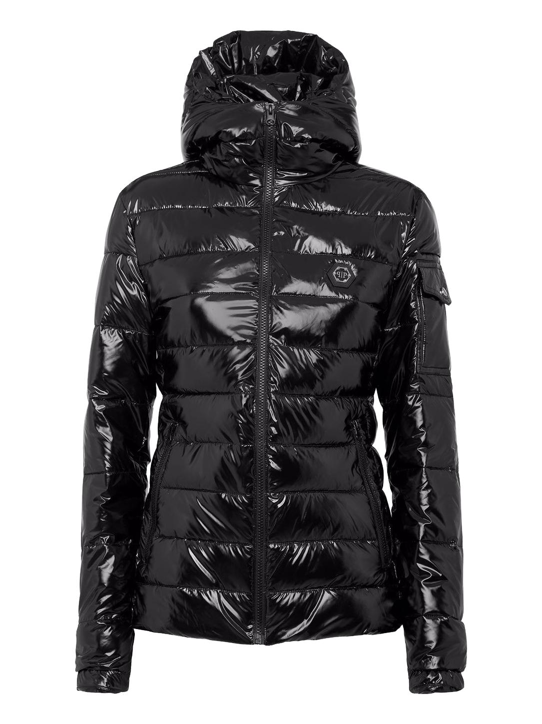 PHILIPP PLEIN Hooded Down Jacket