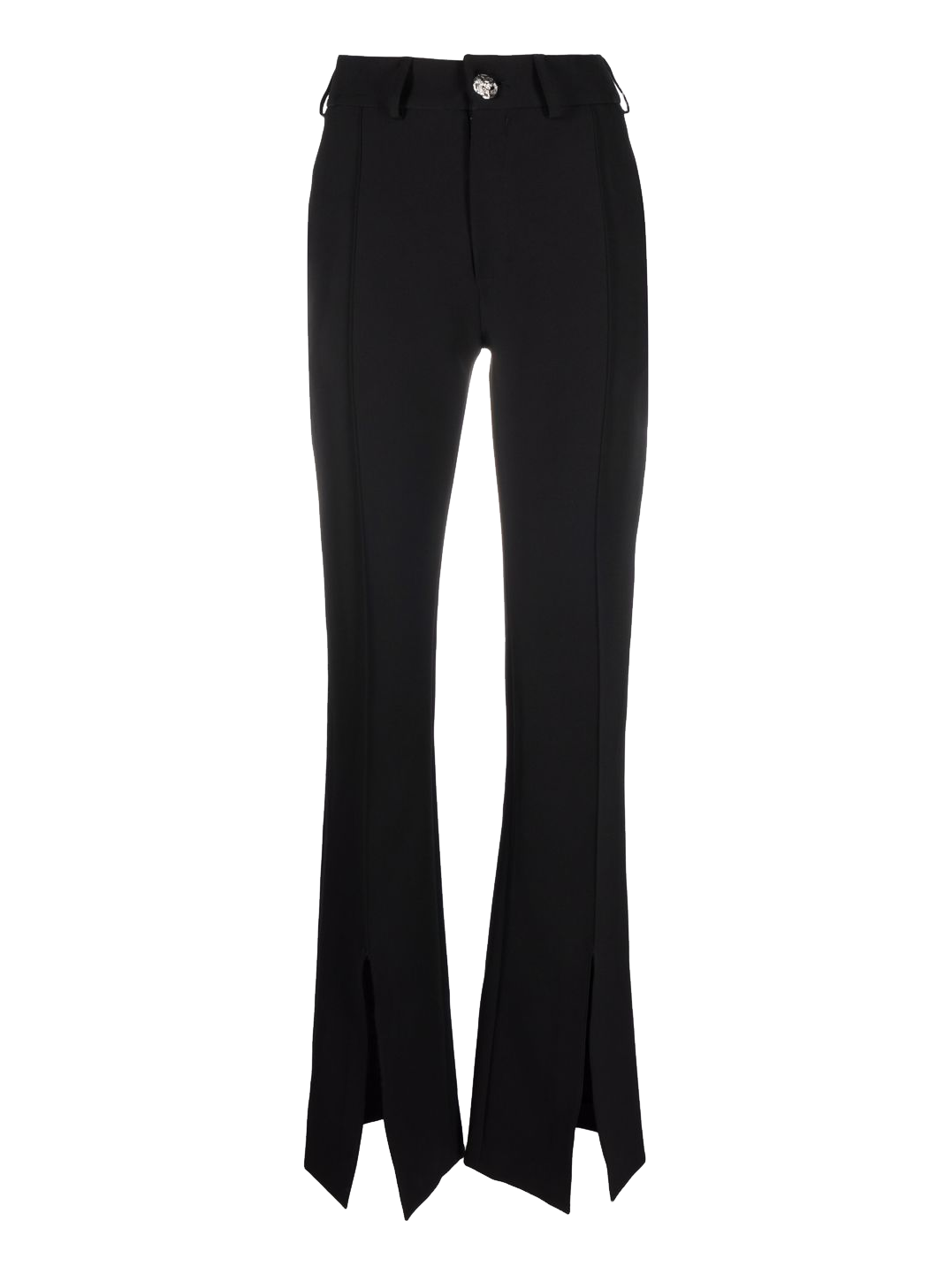 GANNI Peplum V-Neck Top