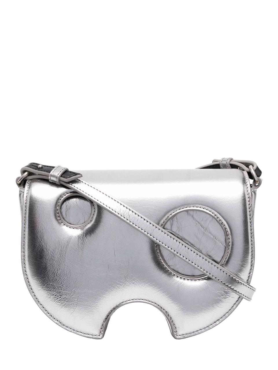 OFF-WHITE Off-White Burrow Saddle Bag - Silver