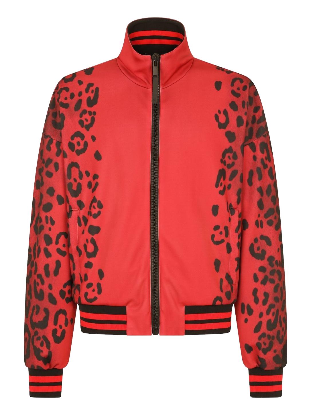 DOLCE & GABBANA Dolce & Gabbana Panelled Leopard-Print Trousers