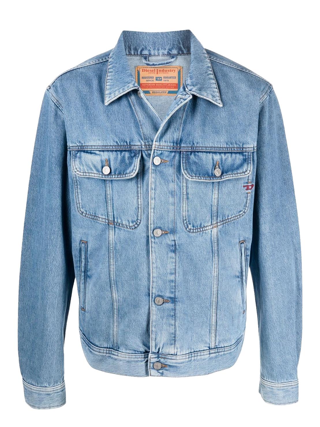DIESEL® Diesel D-Barcy Denim Jacket