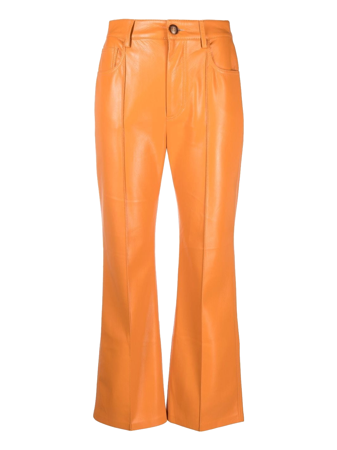 NANUSHKA Nanushka Faux-Leather Flared Trousers