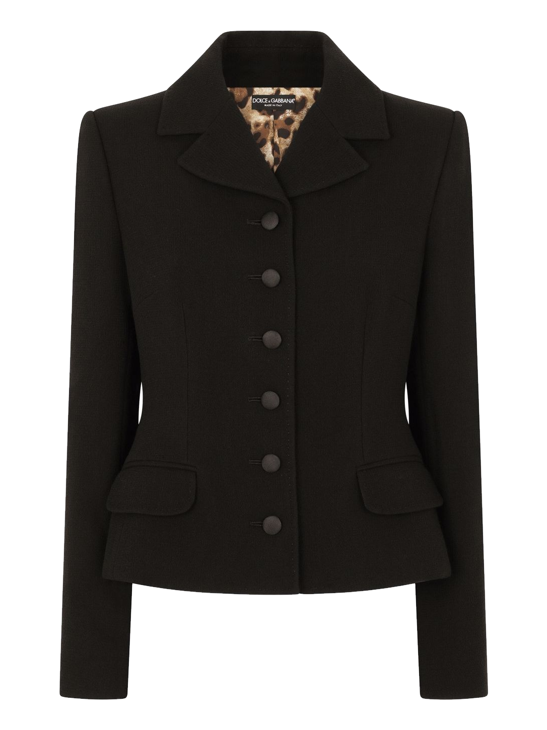 DOLCE & GABBANA Dolce & Gabbana Single-Breasted Virgin Wool Blazer