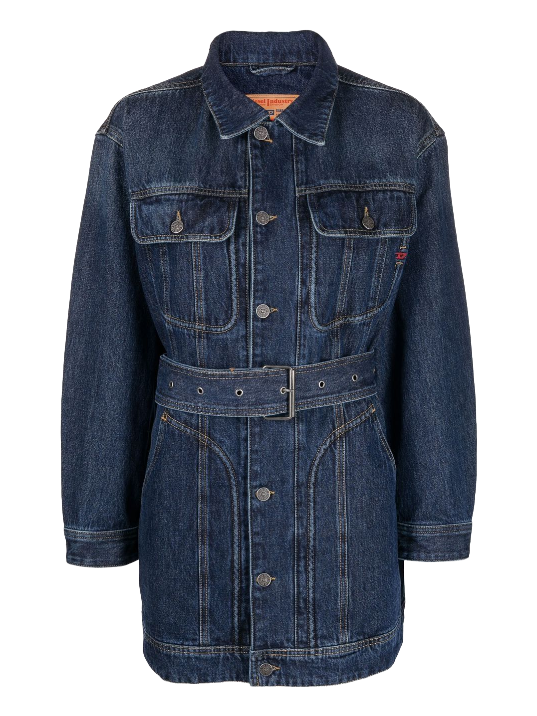 AGOLDE Parker Denim Long Shorts
