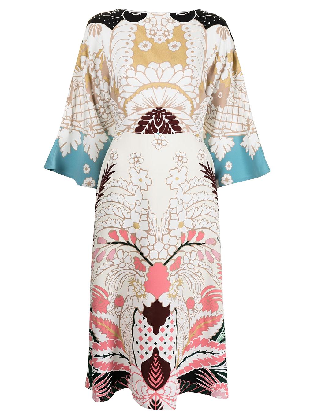 VALENTINO Cady Printed Dress
