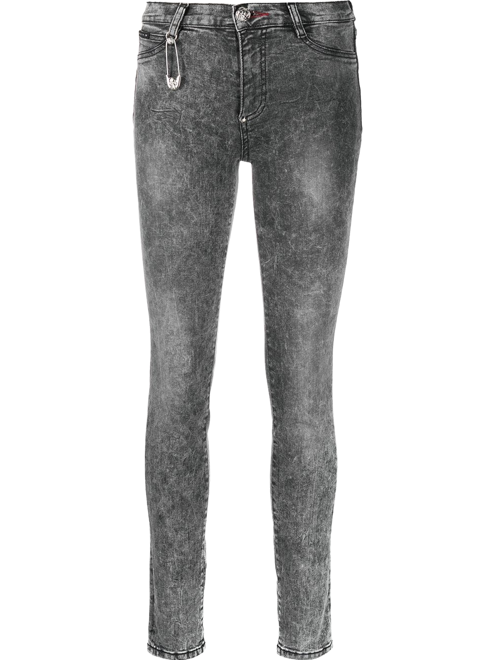 PHILIPP PLEIN Philipp Plein High-Waisted Cotton Jeggings