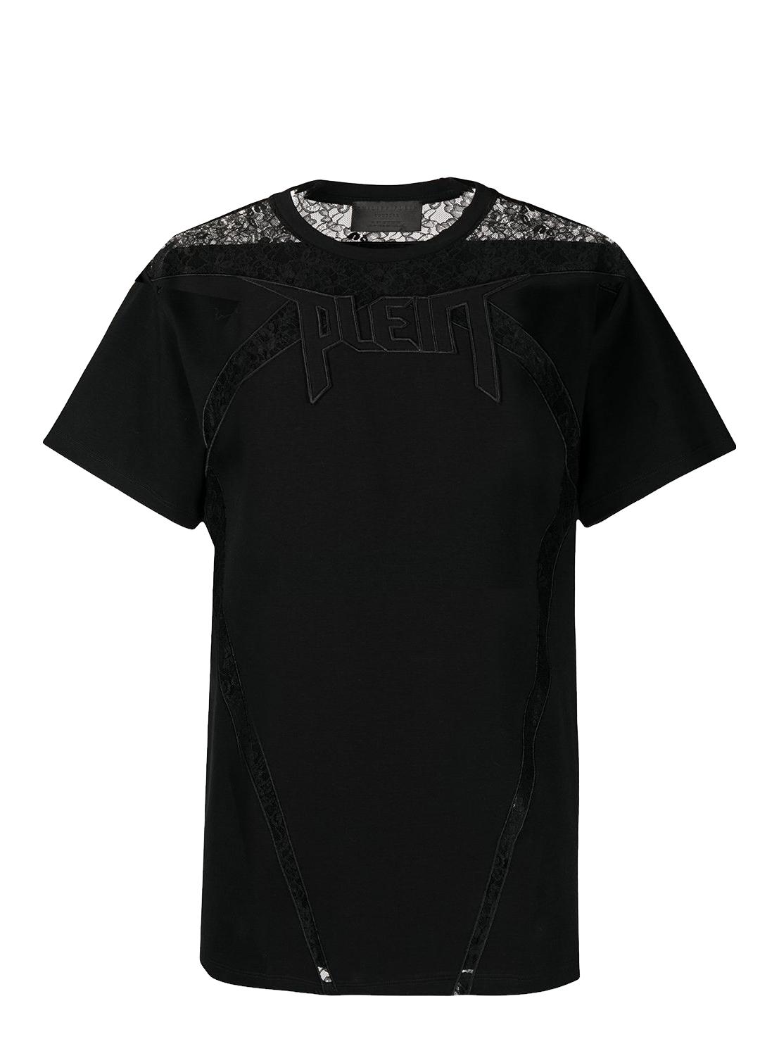 PHILIPP PLEIN Philipp Plein Lace-Paneled T-Shirt