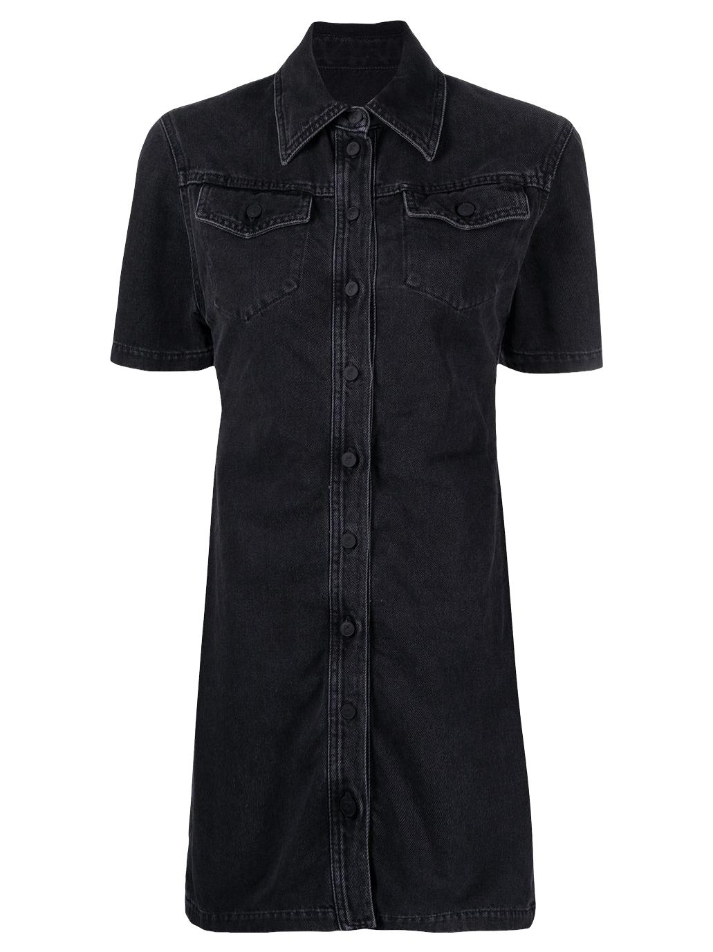 OFF-WHITE Off-White Denim Shirt Dress