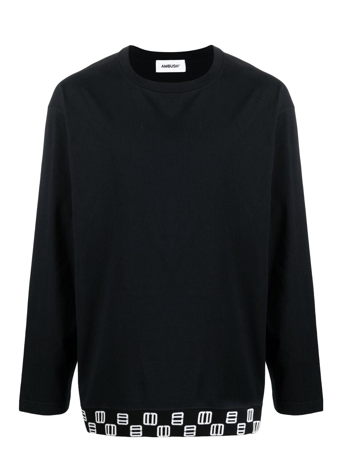 AMBUSH Logo-Print Long-Sleeved T-Shirt