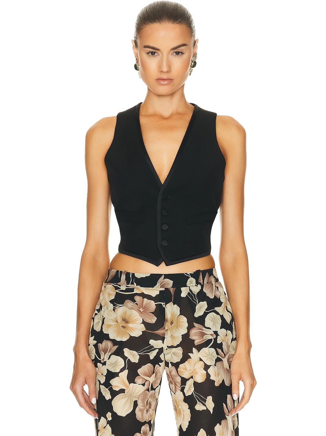 SAINT LAURENT Waistcoat Top