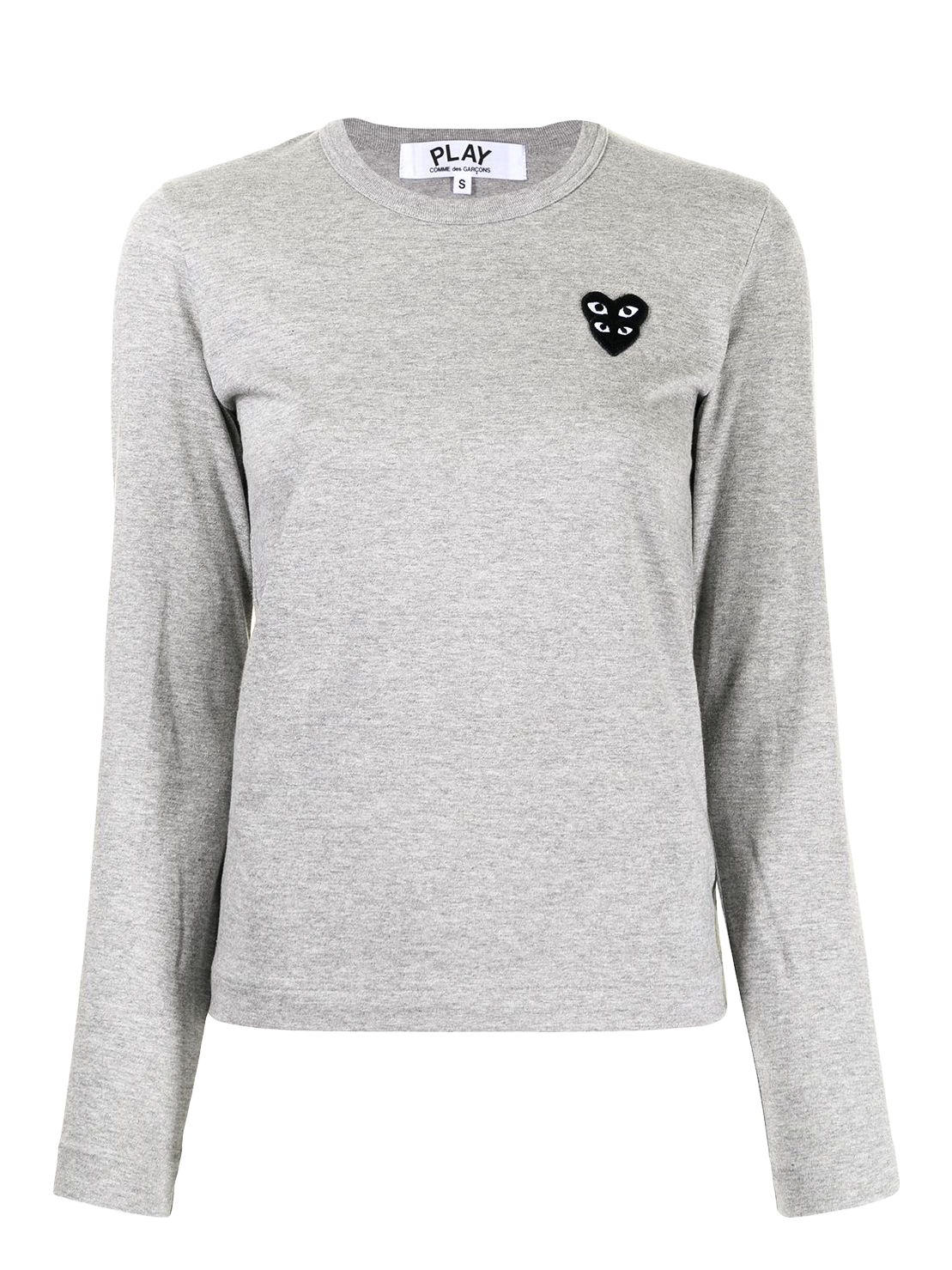 PLAY COMME DES GARCON Comme Des Garçons Play Chest Patch Longsleeved T-Shirt