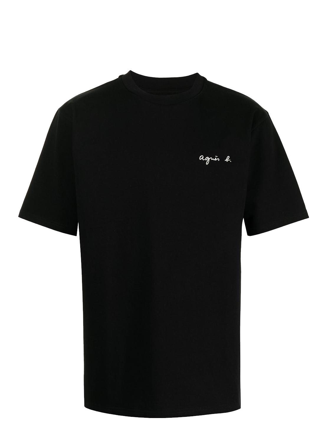 AGNES B. AGNES B. Logo-Embroidered Cotton T-Shirt